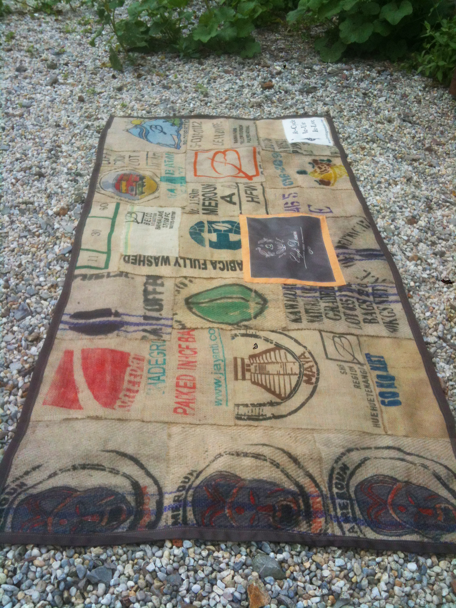 Patchwork café pour le marché de Cabourg - Studiolo-Arles